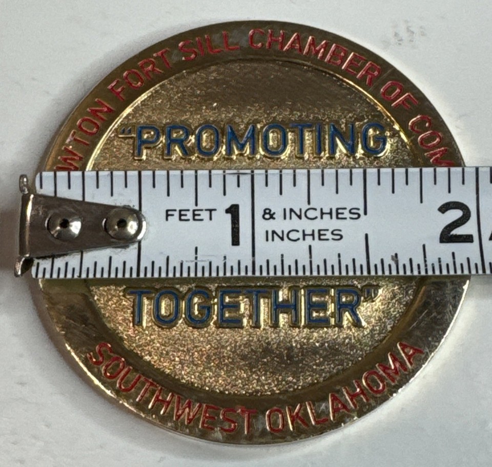 Challenge Coin Lawton Fort Sill Chamber Of Commerce / Southwest ...