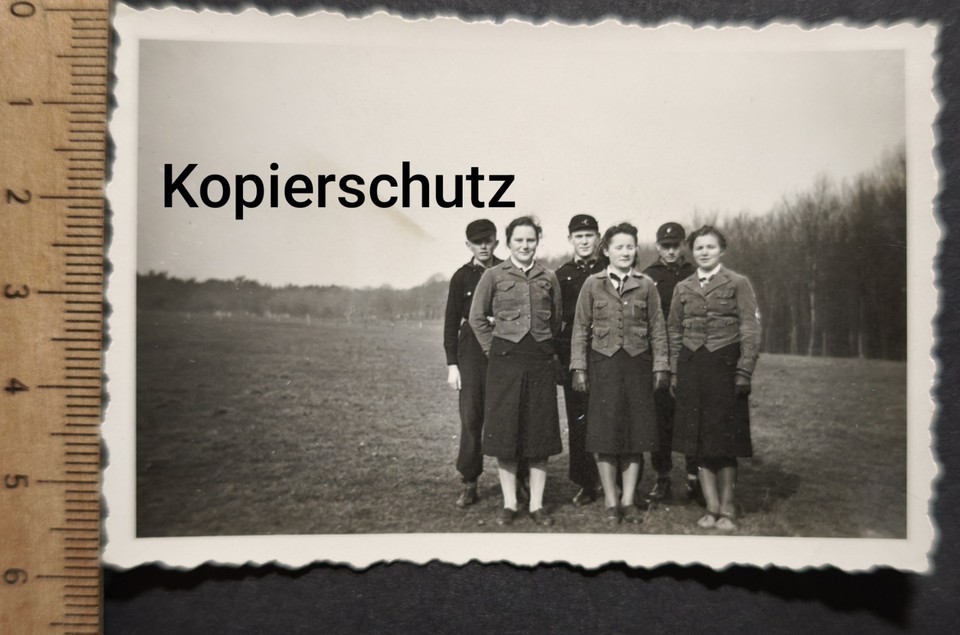Foto: "Jungs und Mädels", Jugend, BDM, junge Frauen, Burschen,Pimpfe 40 ...
