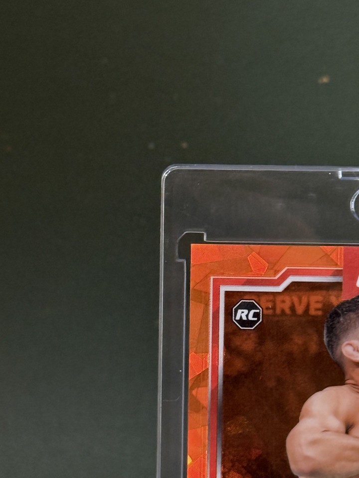 2025 Topps UFC Chrome Sapphire Esteban Ribovics RC #75 Orange /25 FIRST ...