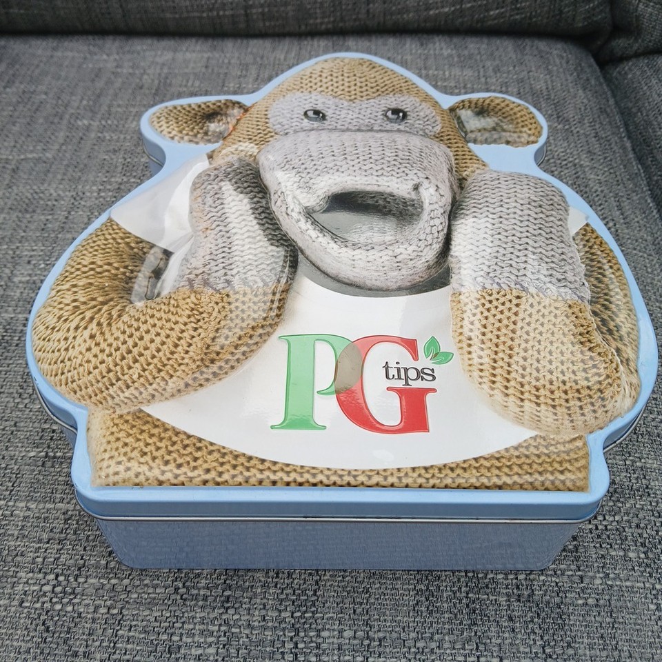 Pg Tips Monkey Biscuit Tin Comic Relief 2015 | eBay UK