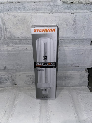 Sylvania 20890 Compact Fluorescent 4 Pin Triple Tube 4100K 42-watt Bulb ...
