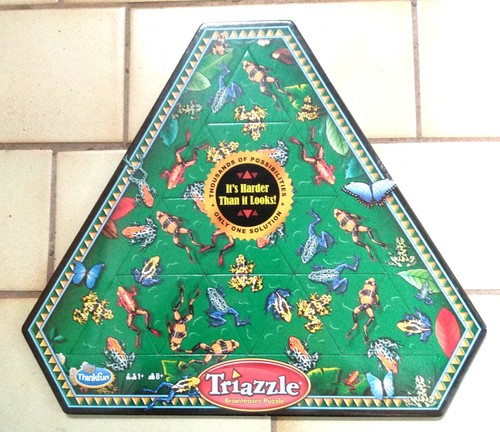 Triazzle Puzzle Dan Gilbert Rain Forest Poison Arrow Frogs Butterfly ...