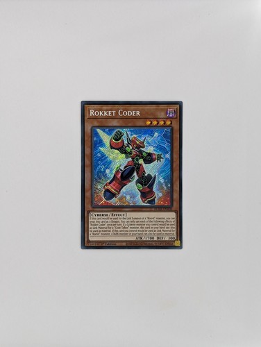 Yugioh Rokket Coder BLMR-EN006 Secret Rare 1st Edition | eBay