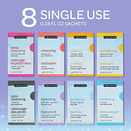 Freeman Limited Edition Renew & Relax Mask Kit Face Masks To Soothe ...