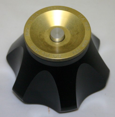 BECKMAN ULTRACENTRIFUGE FIXED ANGLE TITANIUM ROTOR, MODEL TLA-100.3, 6 ...