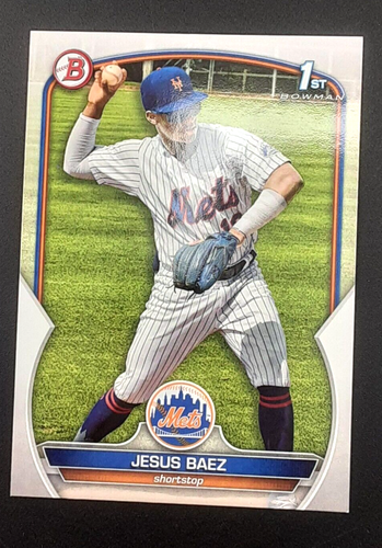 Jesus Baez 2023 Bowman Prospects Rookie #BP-12 New York Mets | eBay
