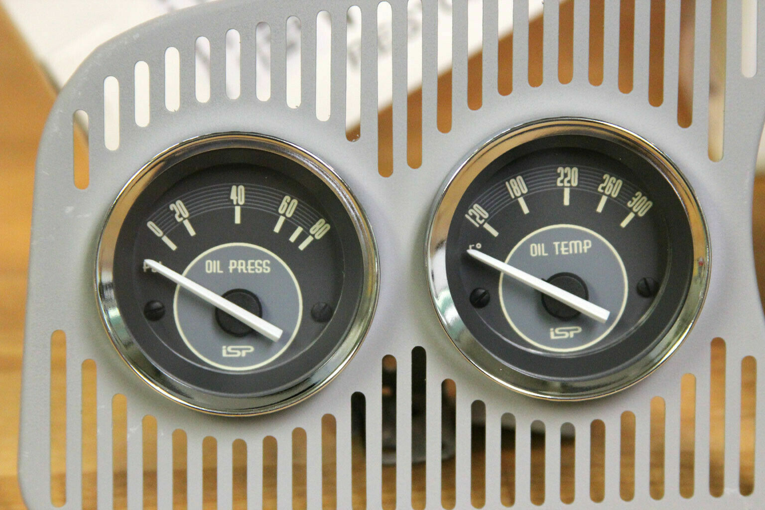 VW TYPE 1 BUG ISP GAUGE SET 120MPH SPEEDO w/GAS TACH OIL PRESSURE OIL ...