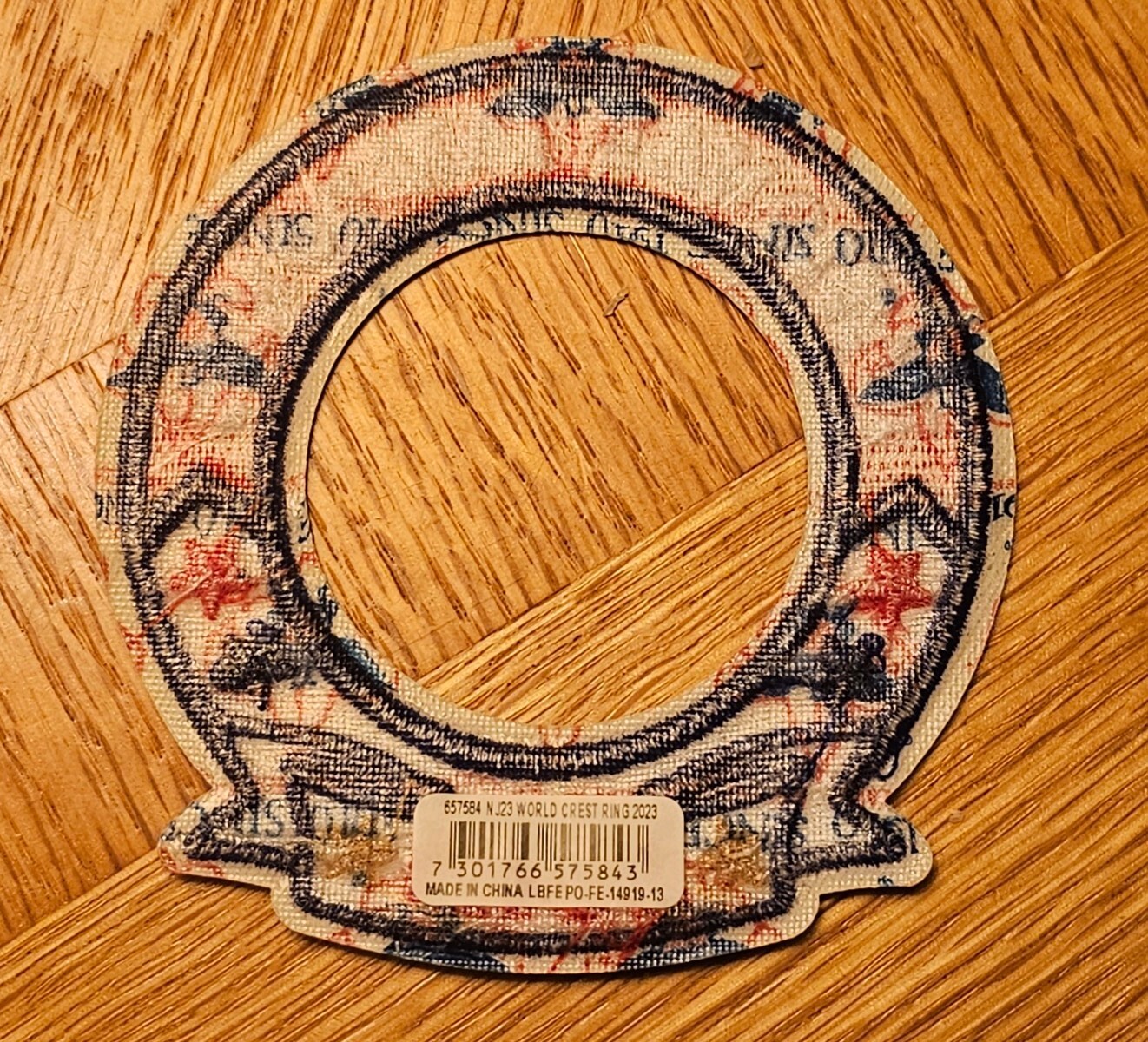 2023 NATIONAL JAMBOREE WORLD CREST RING PATCH JSP BSA Boy Scout Uniform ...