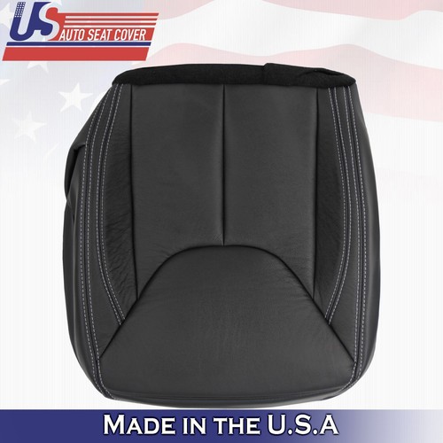 2011-2017 Fits Jeep Wrangler Rubicon Driver Bottom Leather Seat Cover ...