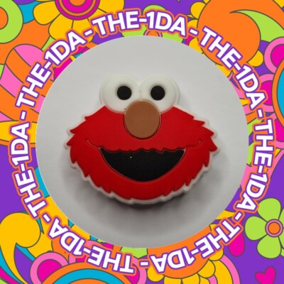 SUPER CUTE Elmo Face - Charms For Crocs / Shoes - Funny - Sesame Street ...