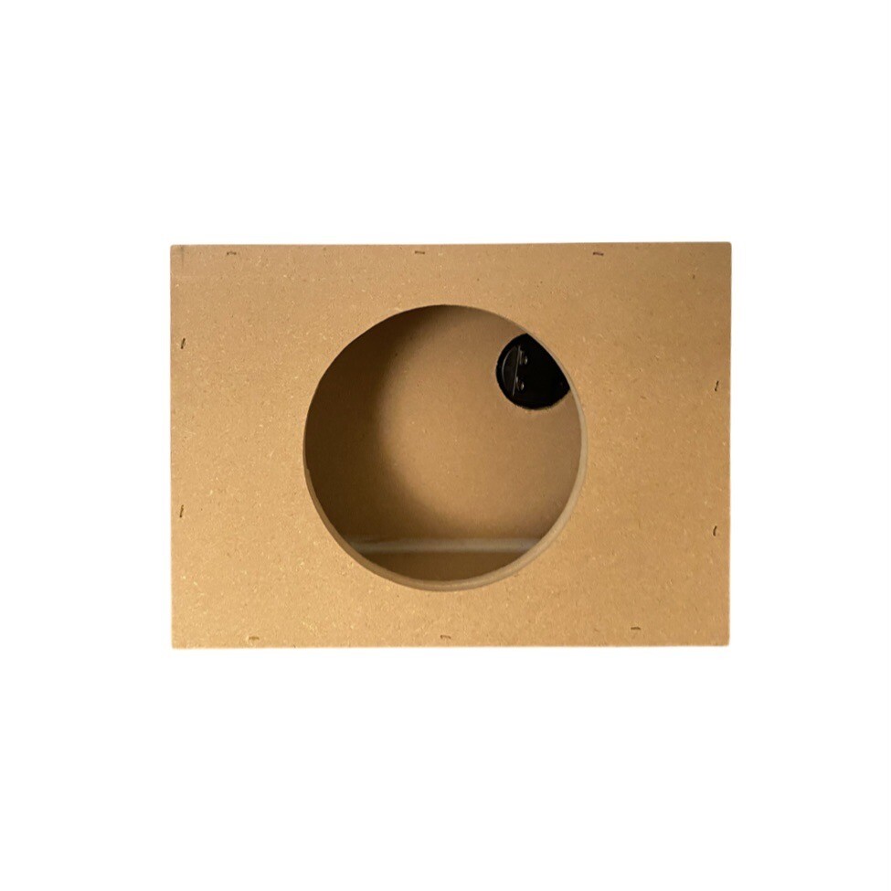 6x5” Single Sealed Bare Subwoofer Enclosure Car Audio Speaker MDF No ...