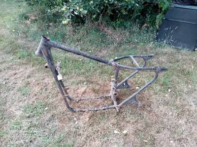 AJS Matchless AMC heavyweight swinging arm frame WLB | eBay UK