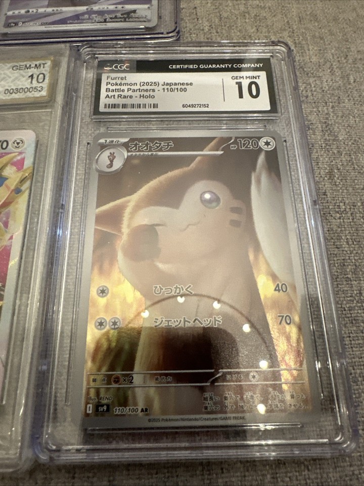 Pokémon Graded Lot of 5 Slab Cards CGC AGS Pristine 10 | eBay