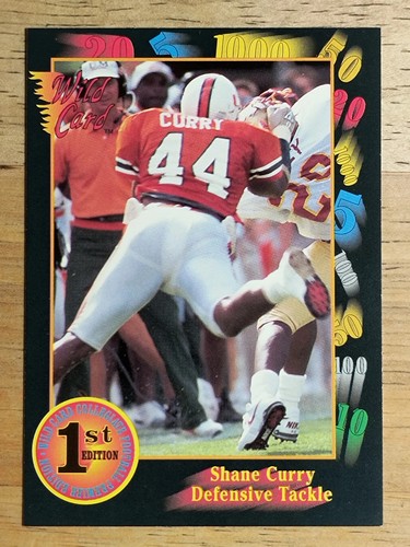 1991 Wild Card Draft #105 Shane Curry | eBay