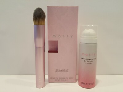 MALLY- Effortless Airbrush Perfect Skin Mousse Foundation - Tan - 1.7 ...