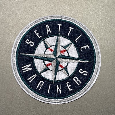 Seattle Mariners Patch Embroidered Iron 2.75x2.75 Inch | eBay