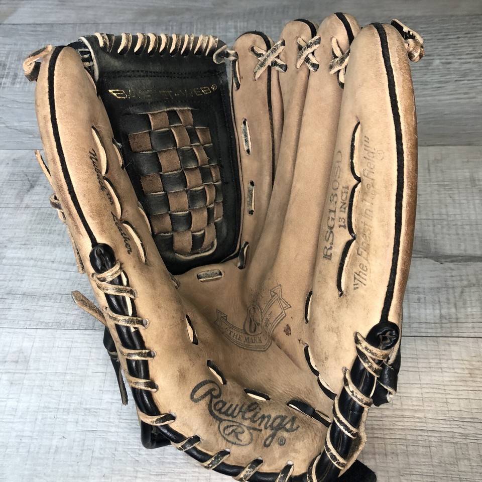 Rawlings 13" RSG130SD Basket-Web FASTBACK Professional RHT Brown ...