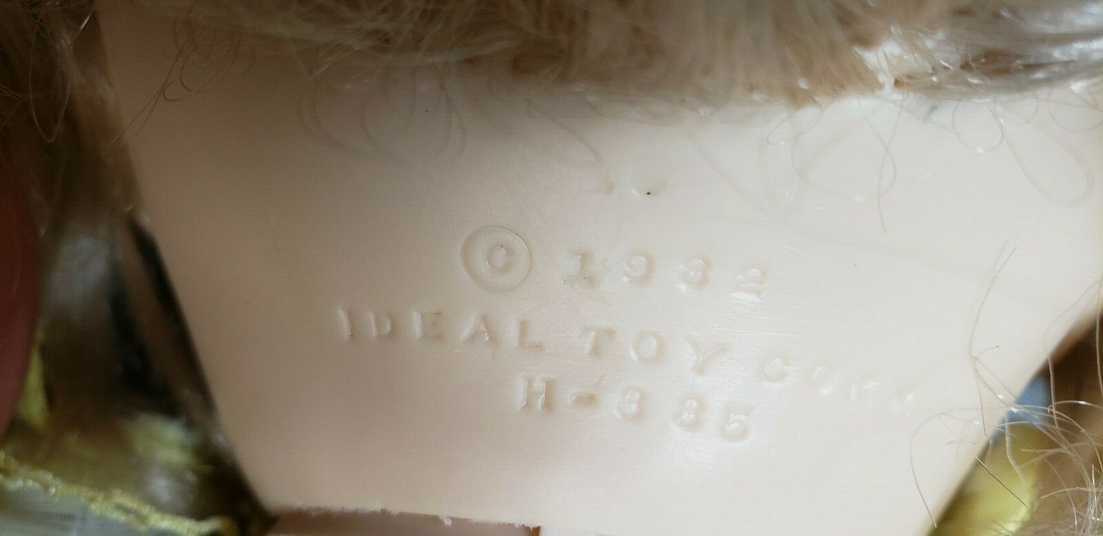 Vintage 1983 Baby Doll Ideal Toy CBS toys w/Basket/ Bed mattress pillow ...