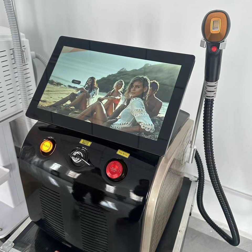 new！2025 alma soprano Ice Titanium 755 808 1064 diode laser hair ...