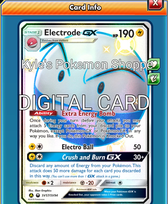 Mega Electrode Pokemon
