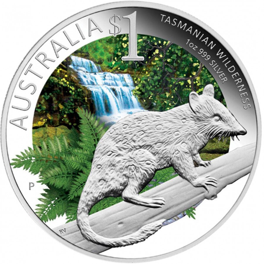 SUPER RARE Australia Tasmanian WILDERNESS Devil Celebrate ANDA Silver ...