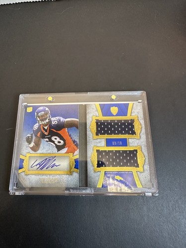 2011 Von Miller Topps Supreme Gold /10 Autograph Auto SSP Rookie RC | eBay