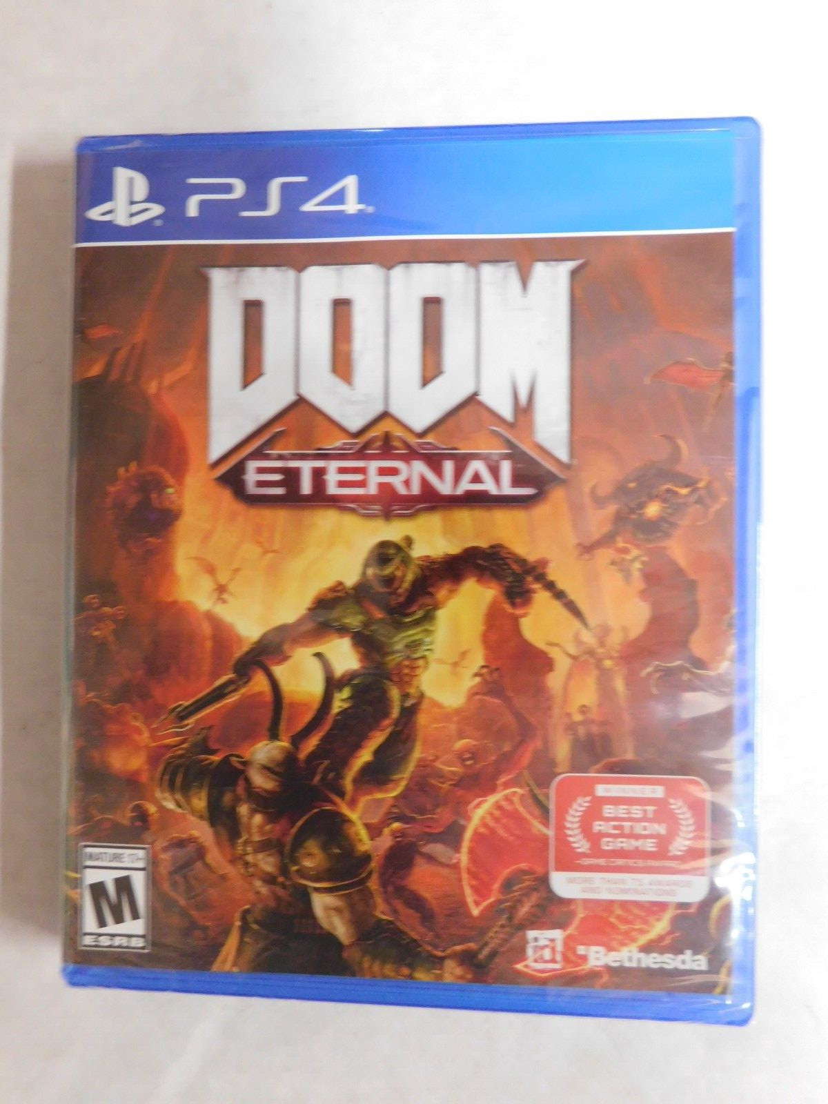 Playstation 4 Doom Eternal-new, Factory Wrapped