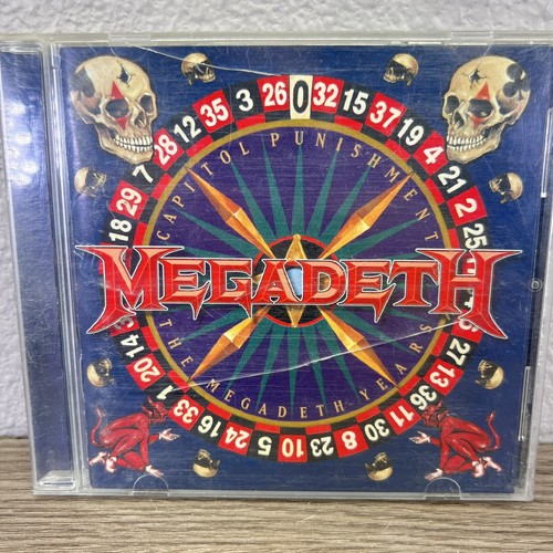 The MEGADETH Years -CAPITOL PUNISHMENT JAPAN EDITION RARE RELEASE CD ...