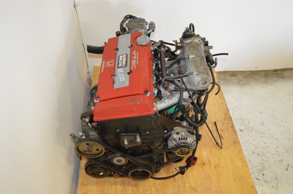 96-00 JDM HONDA CIVIC B16B TYPE R 1.6L VTEC ENGINE 5 SPEED MANUAL LSD ...