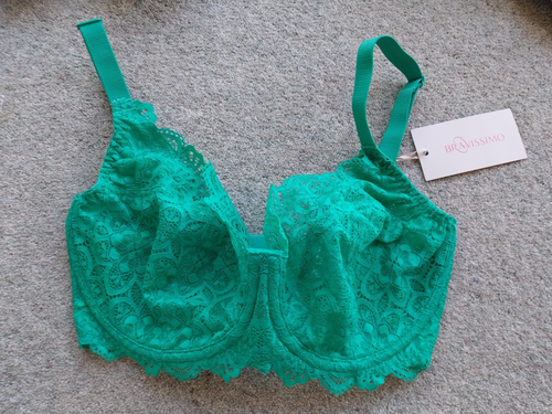 Bravissimo Millie Unerwired Bra Discontinued GREEN 28G BNWT NEW RRP £39 ...