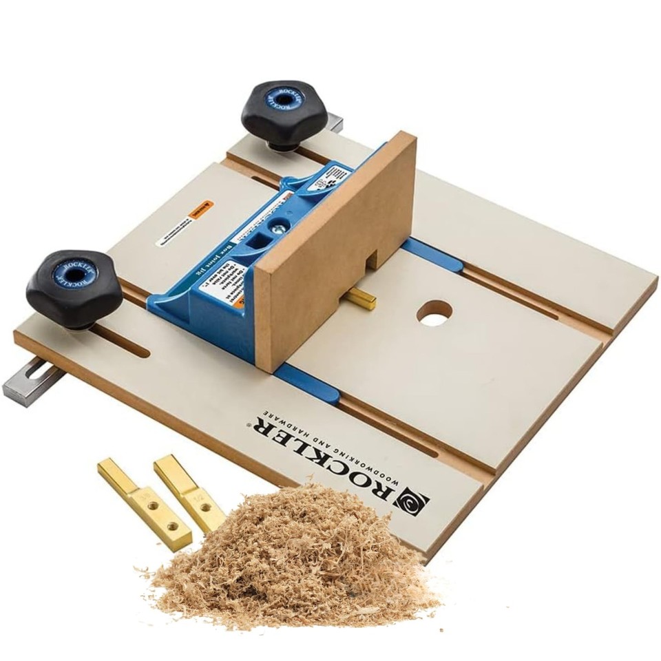 Box Joint Jig Router Table Accessory 1/4, 3/8, 1/2 Finger Indexing ...