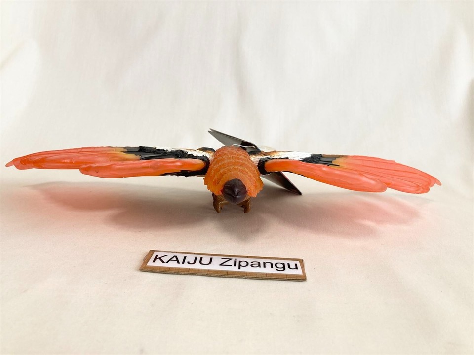 2003 Movie Monster 15" Fire Mothra 2004 Figure WITH MINT TAG Godzilla ...