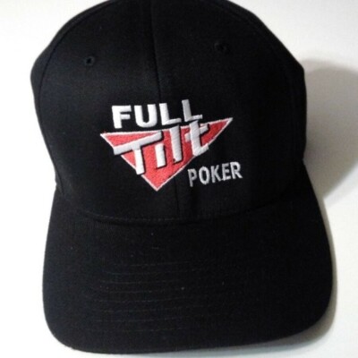 Poker Hat Full Tilt Poker Hat Men Flex Fitted size S/M | eBay