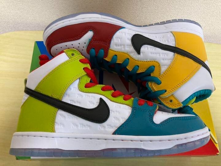 Nike SB Dunk High Pro QS froSkate All Love US 8 DH7778-100 Japan | eBay