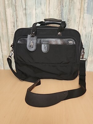 Hartmann Luggage Black Laptop Messenger Bag | eBay