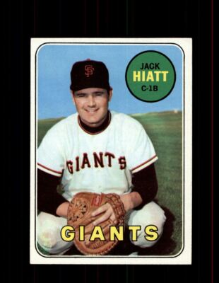 1969 JACK HIATT TOPPS #204 GIANTS *3491 | eBay