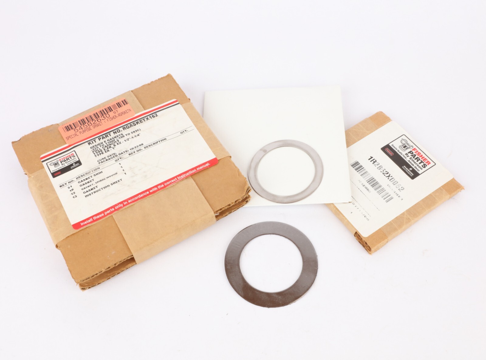 Fisher RGASKETX162 Gasket Kit Type E ER EZ 1/2" - 1-1/4" for sale ...