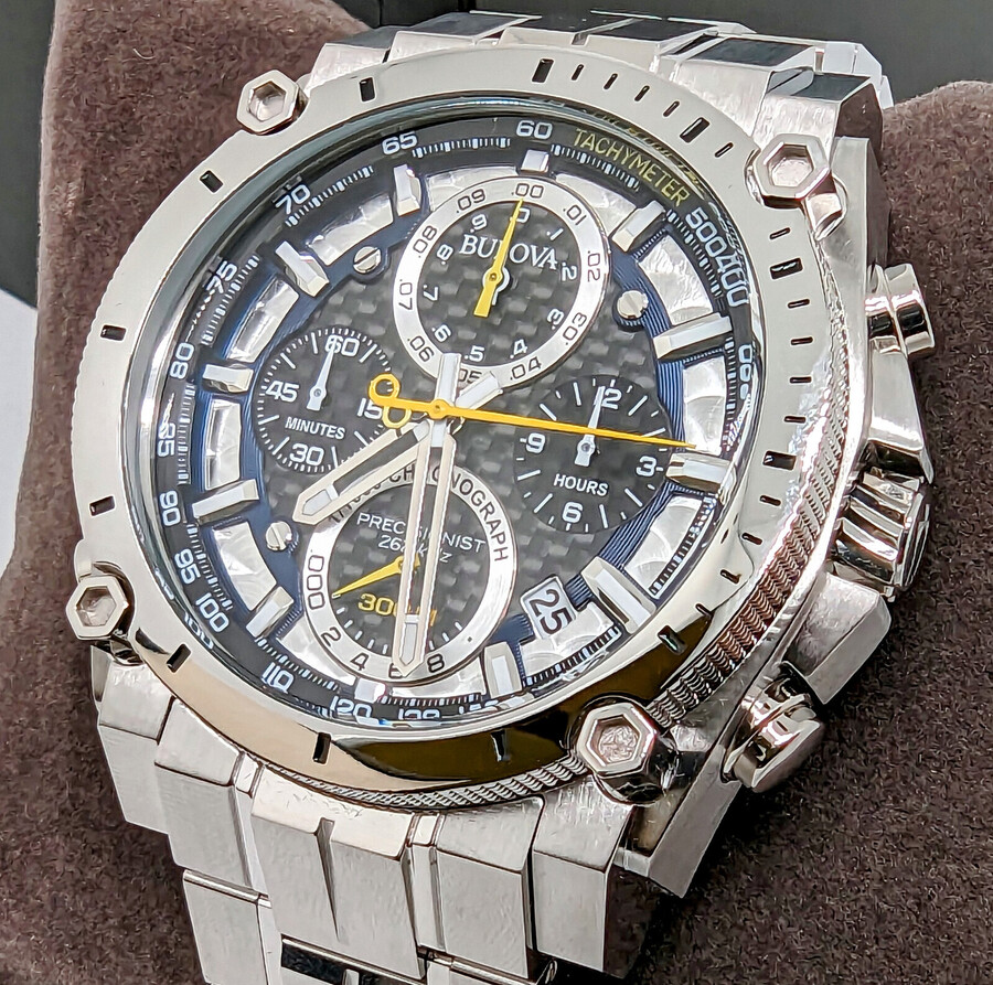 Bulova Precisionist 96B175 Wrist Watch for Men for sale online | eBay