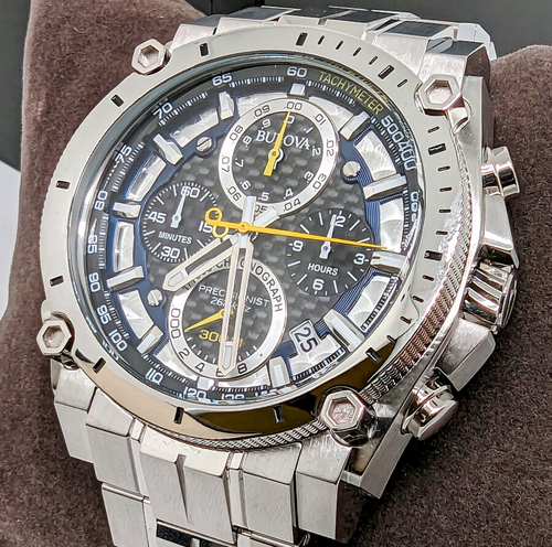 Bulova Precisionist 96B175 Wrist Watch for Men for sale online | eBay