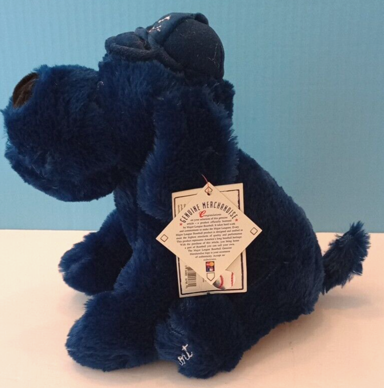 Official Detroit Tigers Forever Plush Blue Stuffed Dog Toy 9in *Logo ...