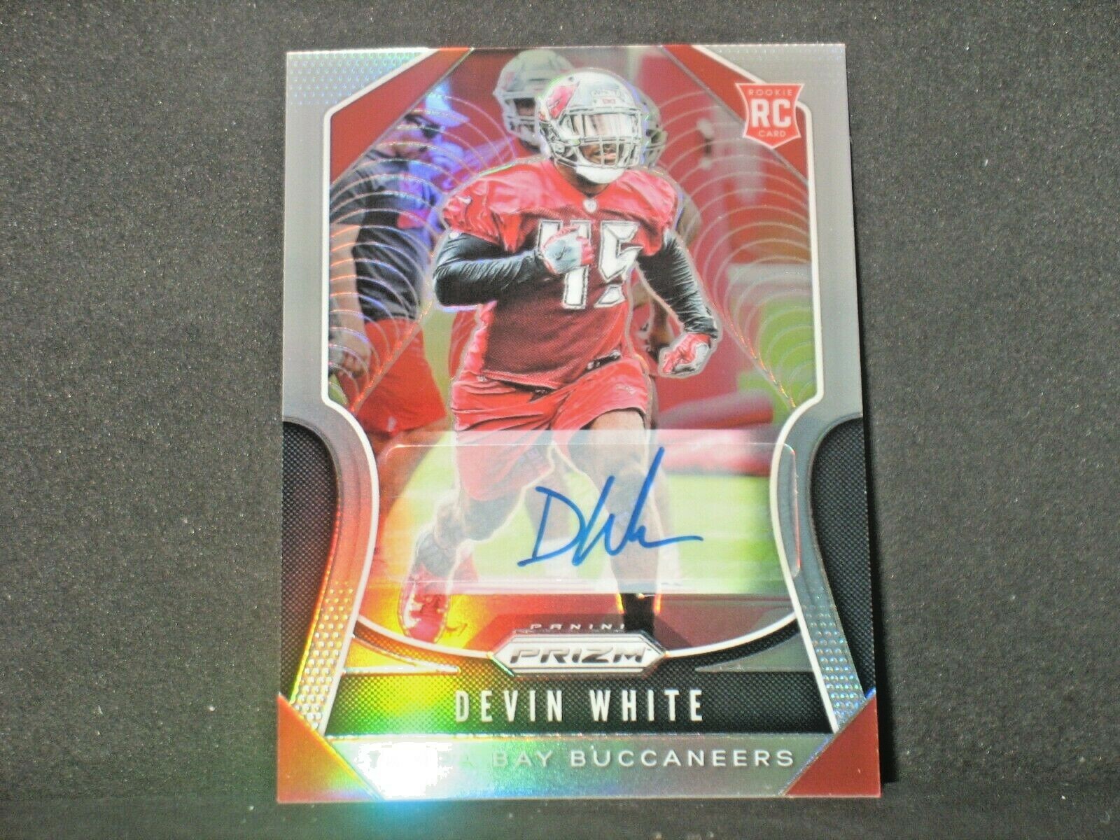 Devin White 2019 Panini Prizm Autograph Rookie Silver Refractor #312 ...