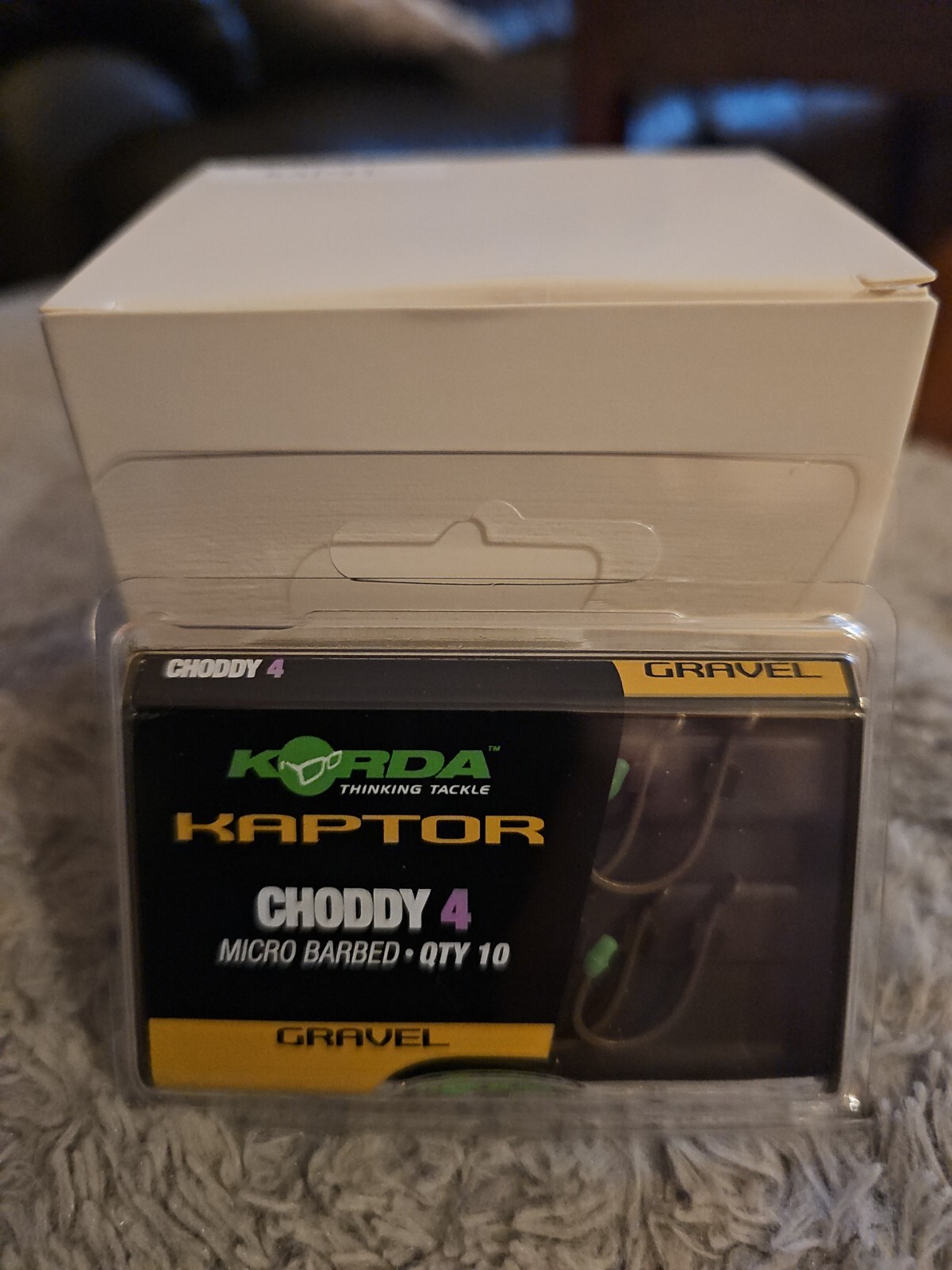 KORDA KAPTOR CHODDY HOOKS BARBED AND GRAVEL CARP | eBay UK