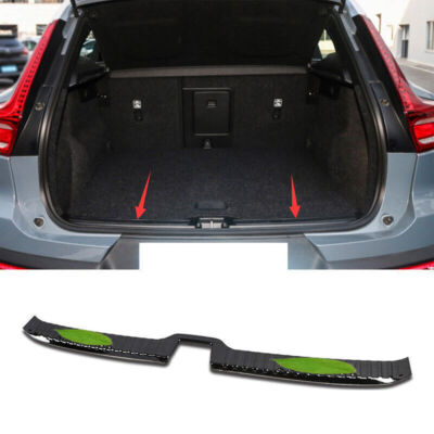 For Volvo XC40 2019-2022 Black Steel Rear Bumper Protector Sill Plate ...