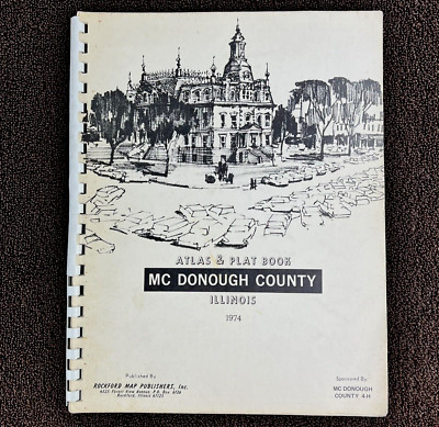 IL, IN, MI, OH, WI - Atlas Plat Book Map