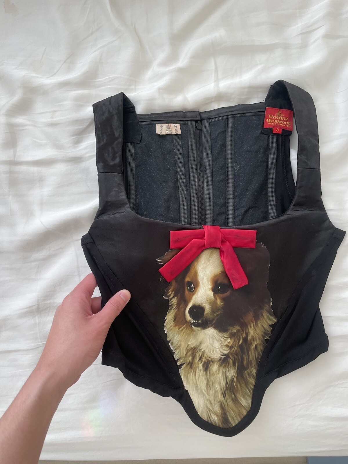 Vivienne Westwood Puppy Dog Crop Top Corset - Gem