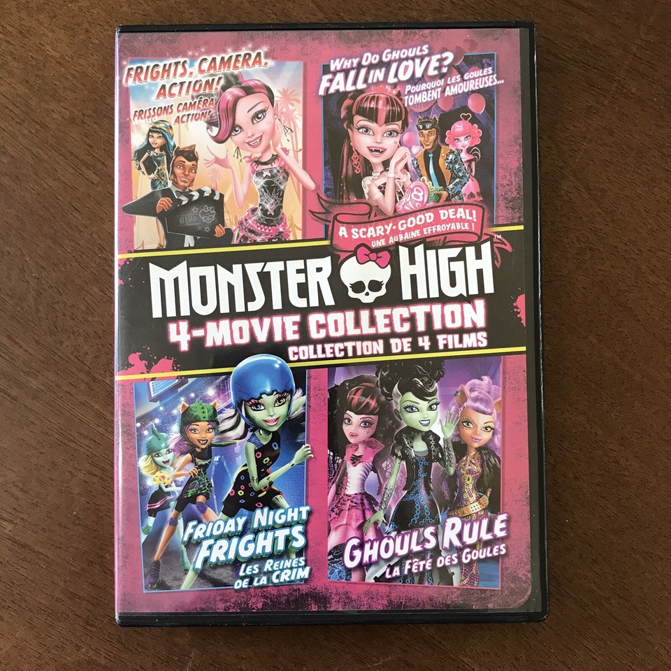Monster High DVDs You Choose Combined Shipping Mattel Creations Monster ...