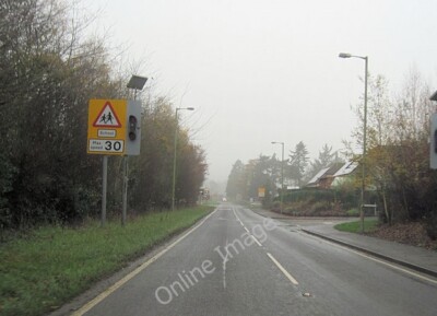 Photo 6x4 A488 approaching B4385 Junction Newport/SO3287 Southbound ...
