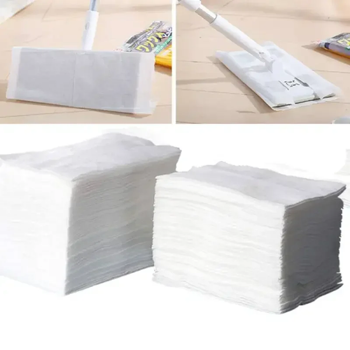 100Pcs 20*30Cm Disposable Microfibre Electrostatic Floor Cloths Dust ...