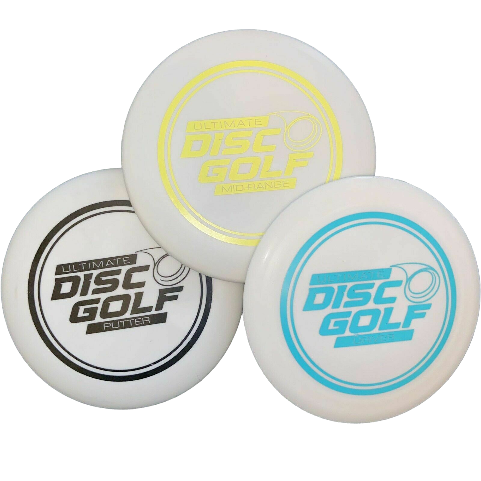 Ultimate 3 Disc Golf Set Driver Mid Range & Putter NEW Anker Play ...