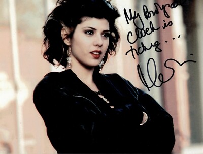 Marisa Tomei My Cousin Vinney Movie Signed 8x10 Inscribed My Biological ...